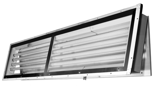 280 (8Ft.) | Panel Mount Vapor/Dust Proof Fluorescent Light Fixture ...